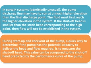 Calculation Of Pump Head | PPTX