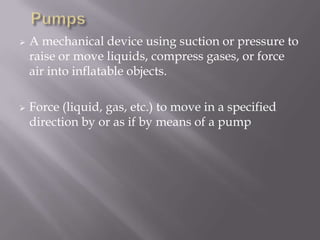 Pumps working principal | PPSX