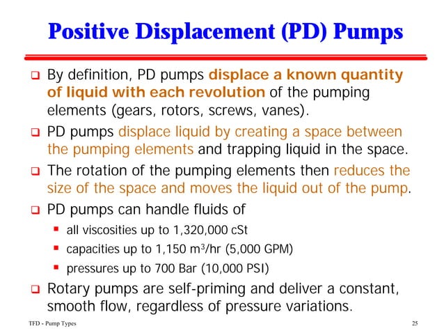 PUMP TYPES-KINETIC AND POSITIVE DISPLACEMENT PUMPS.pdf | Physics | Science