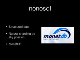 Python User Group November 2013, SQL(alchemy) and transient detection | PPT