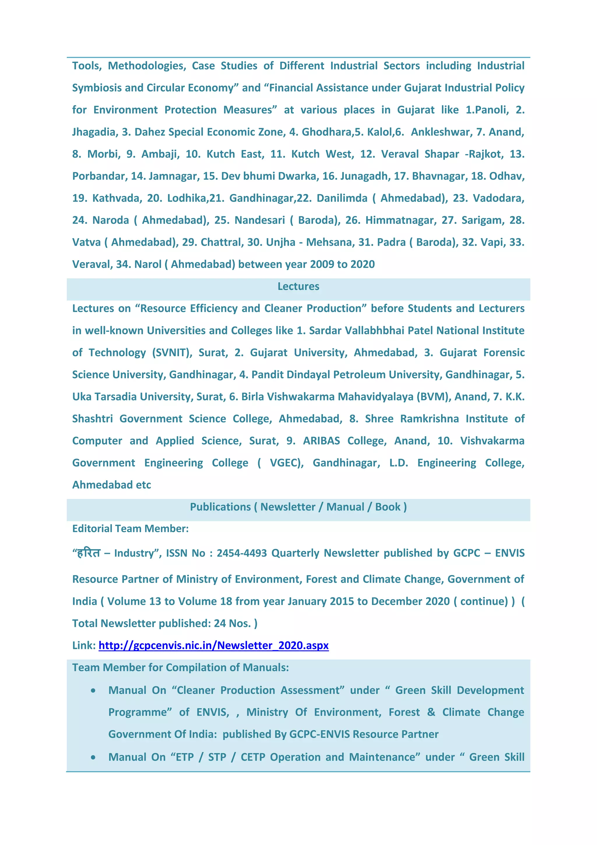 Punamchandra rathod GCPC Biodata | PDF