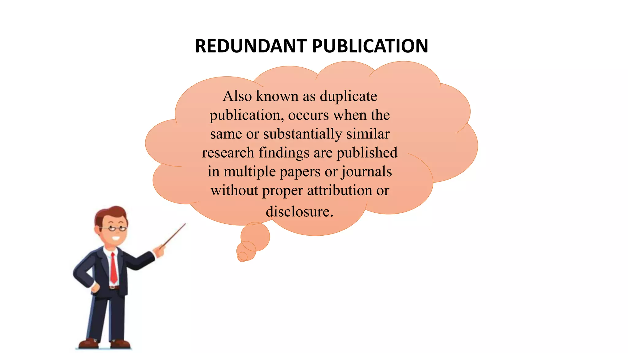 REDUNDANT PUBLICATION IN RESEARCH | PPTX