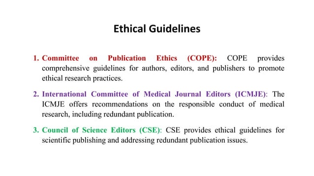 REDUNDANT PUBLICATION IN RESEARCH | PPTX