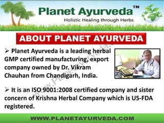 Punarnava Mandur - Benefits, Ingredients, Dosage and Side Effects | PPT