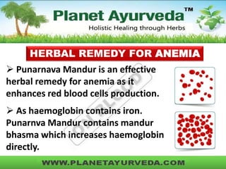 Punarnava Mandur - Benefits, Ingredients, Dosage and Side Effects | PPT