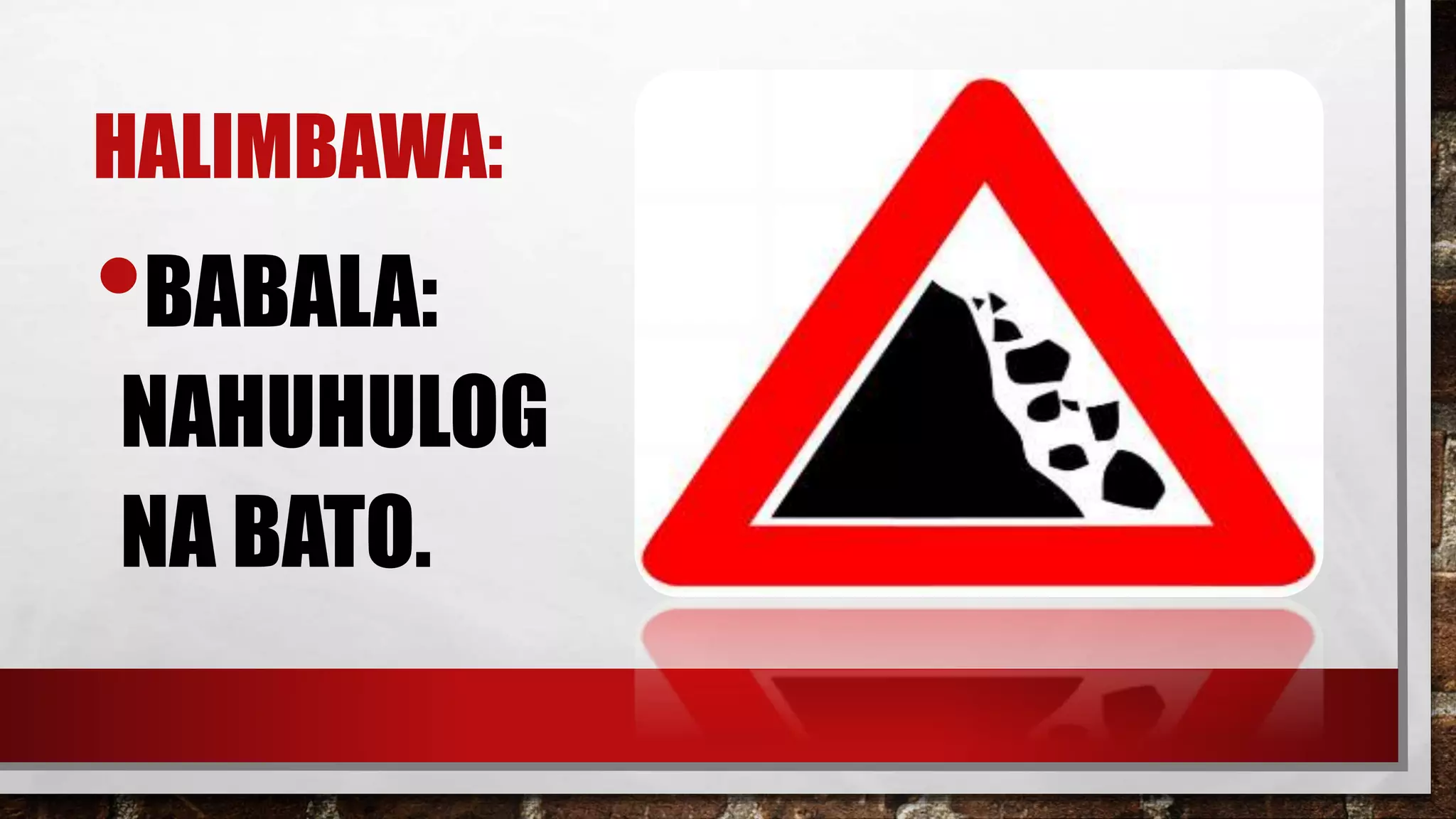 Punawa o patalastas, Babala AT Anunsyo.pptx