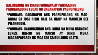 Punawa o patalastas, Babala AT Anunsyo.pptx