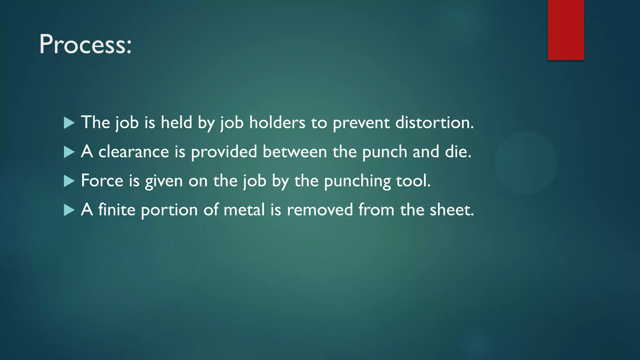 Punching and Blanking Process (Sheet Metal Forming) | PDF