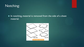 Punching and Blanking Process (Sheet Metal Forming) | PDF
