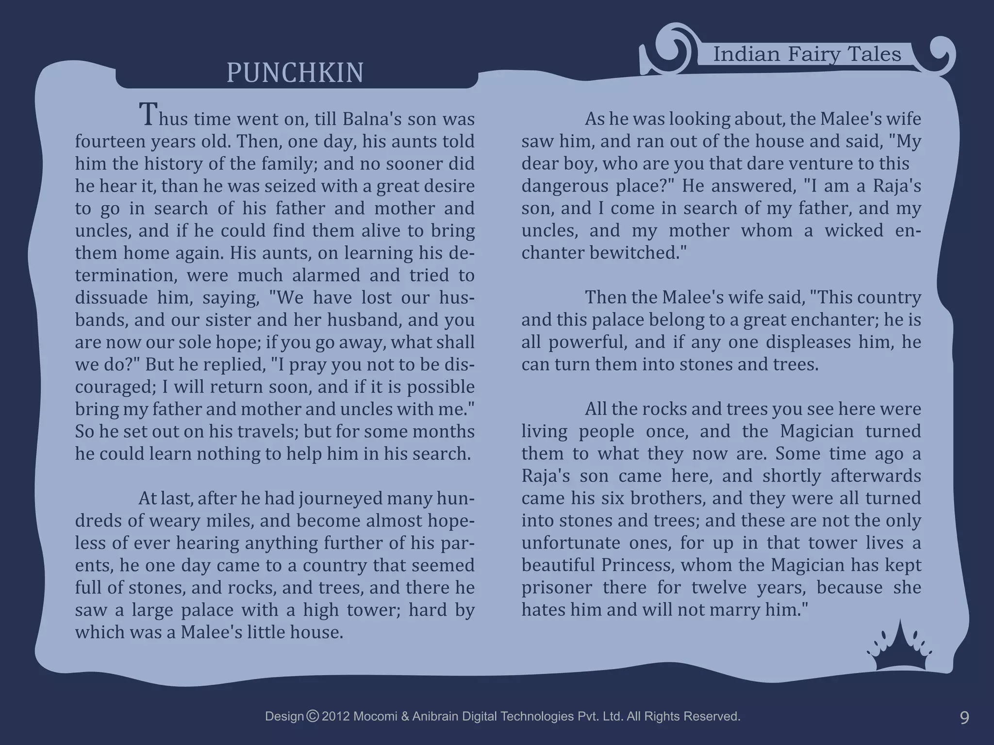 Punchkin - Indian Fairy Tales - Mocomi.com