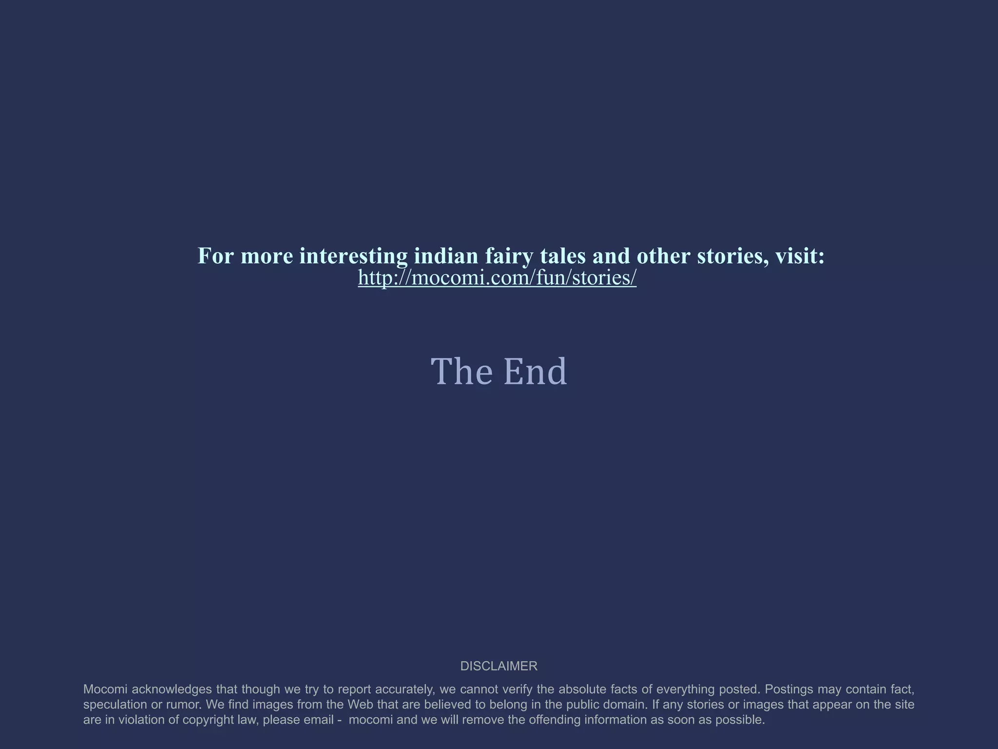 Punchkin - Indian Fairy Tales - Mocomi.com