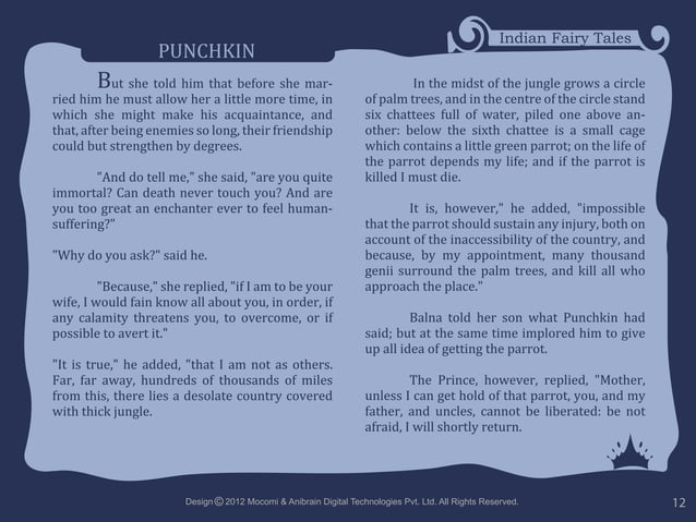 Punchkin - Indian Fairy Tales - Mocomi.com