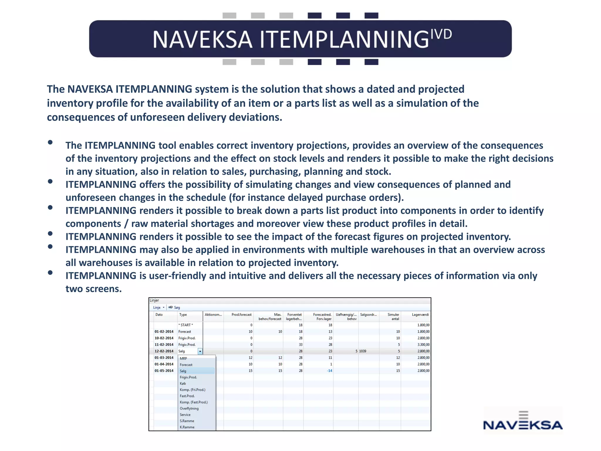 NAVEKSA Manufacturing solutions for NAV - General advantages | PDF ...