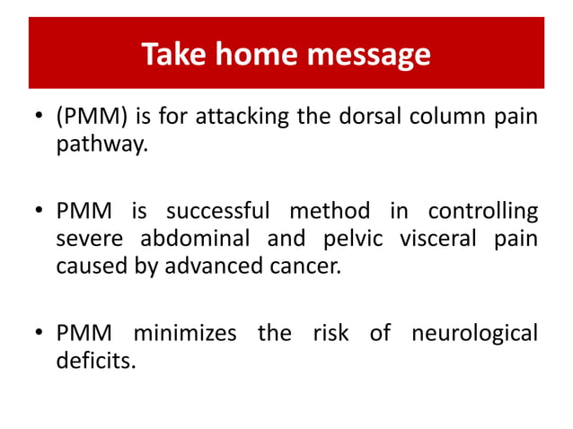 Punctate midline myelotomy | PPT