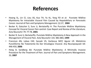 Punctate midline myelotomy | PPTX