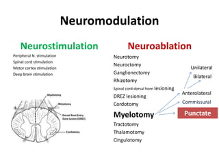 Punctate midline myelotomy | PPTX