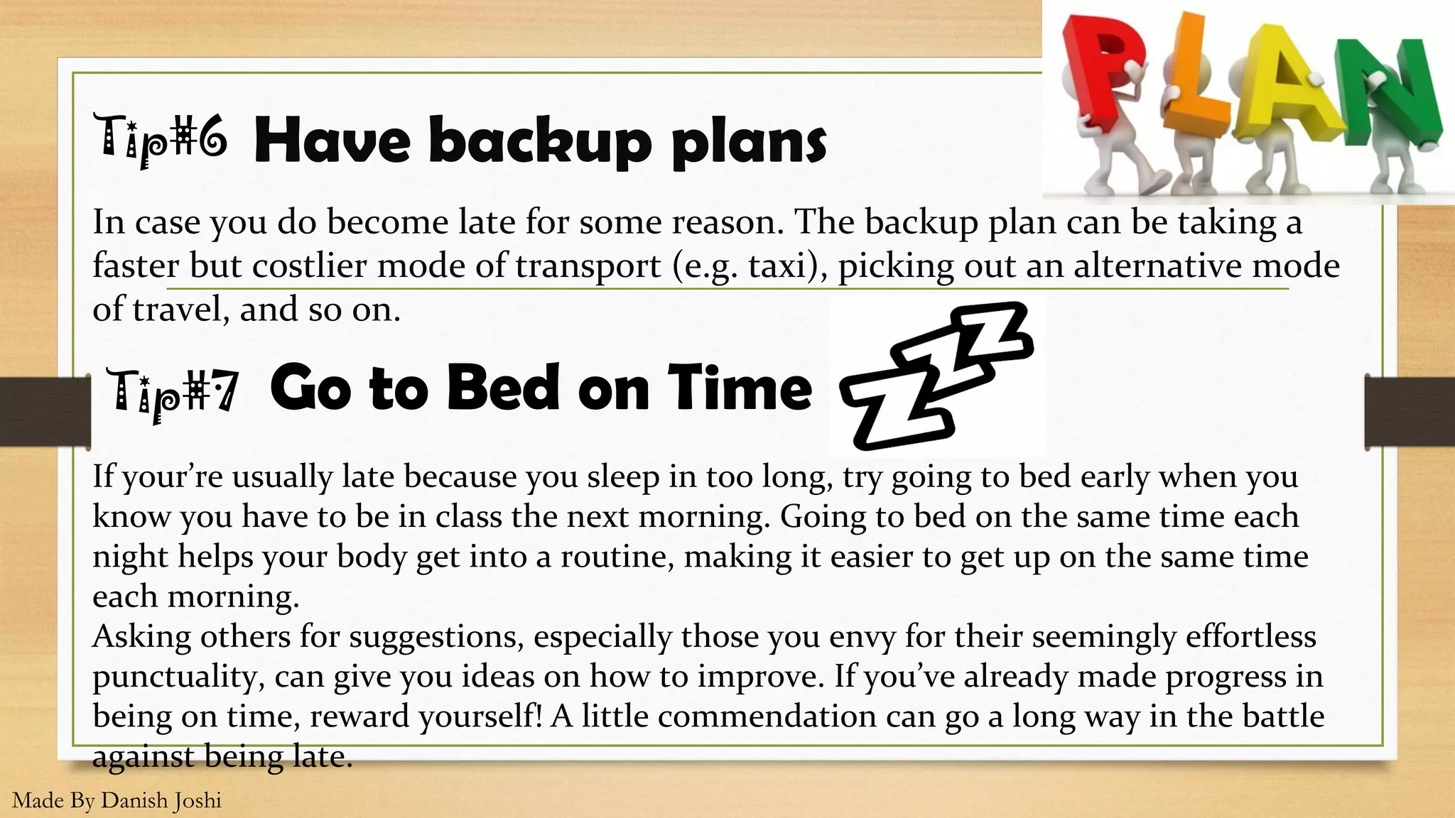 Punctuality In Schools | PPT