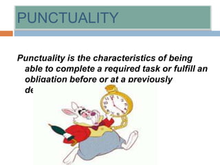Punctuality | PPTX