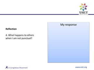 Punctuality and Valuing Time | PPTX | Spirituality | Religion ...