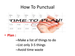 Punctuality | PPTX