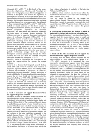 Punctuated equilibrium theory, shifting balance theory, allopatric ...