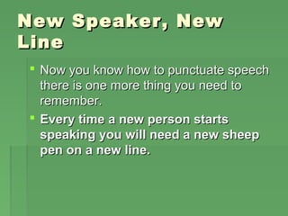 Speech marks | PPT