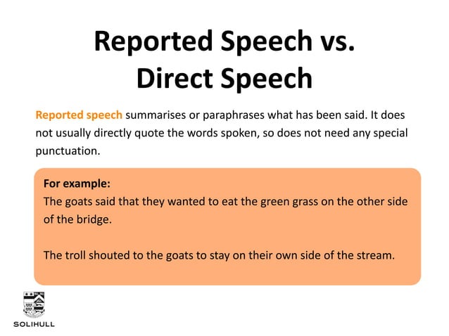 Punctuating speech ppt final | PPT