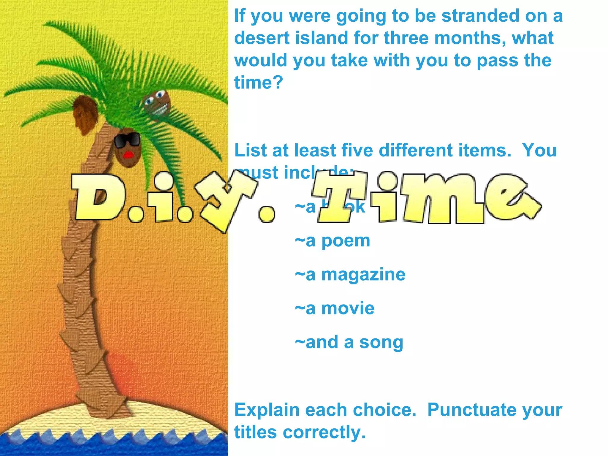 Punctuating Titles | PPT