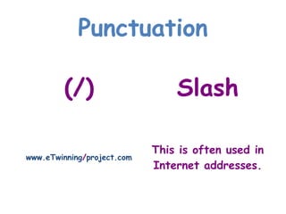 Punctuation | PPT