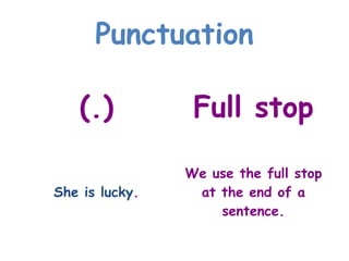 Punctuation | PPT