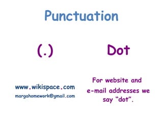 Punctuation | PPT