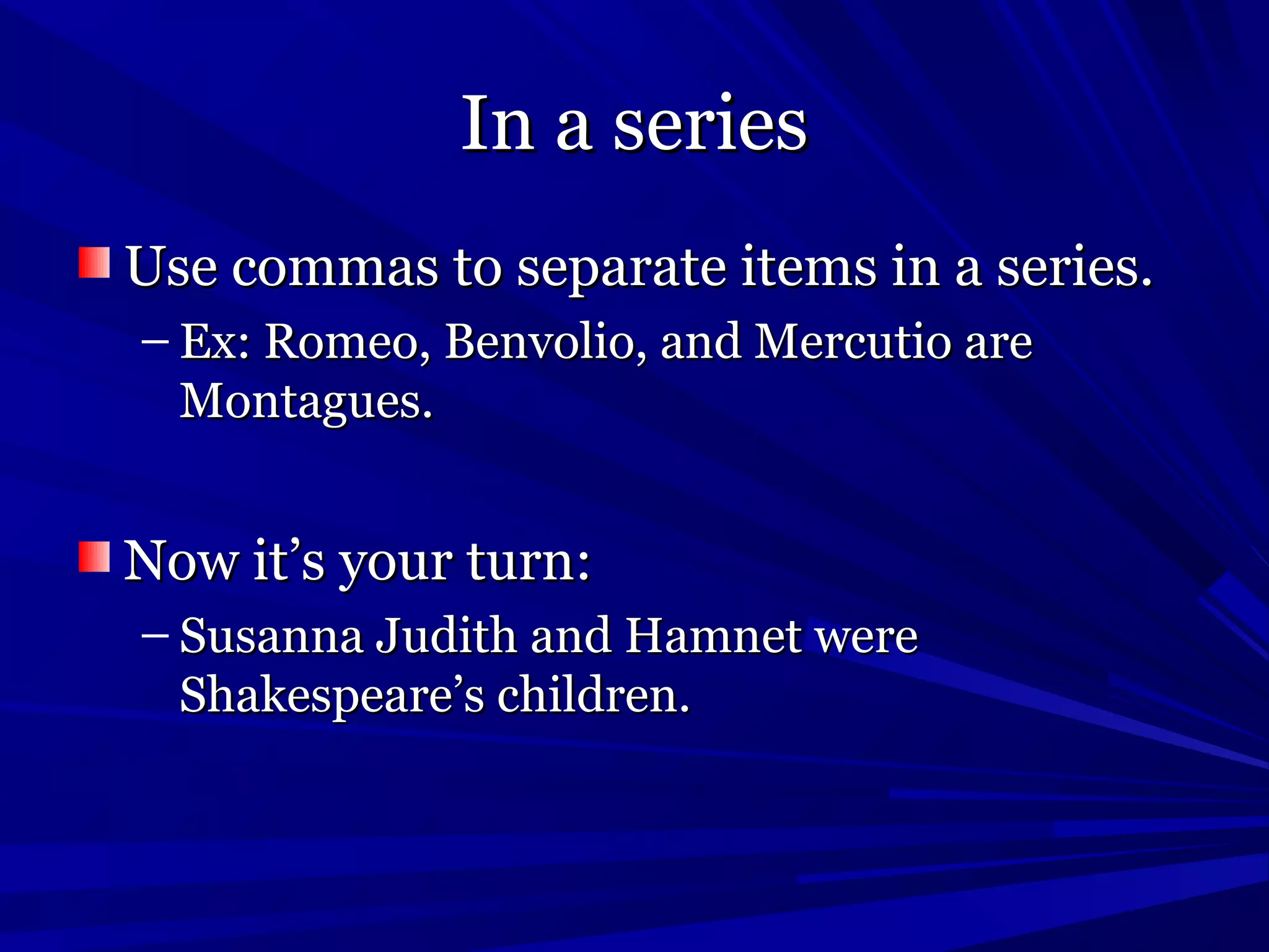 Punctuation Prep for the ACT | PPT