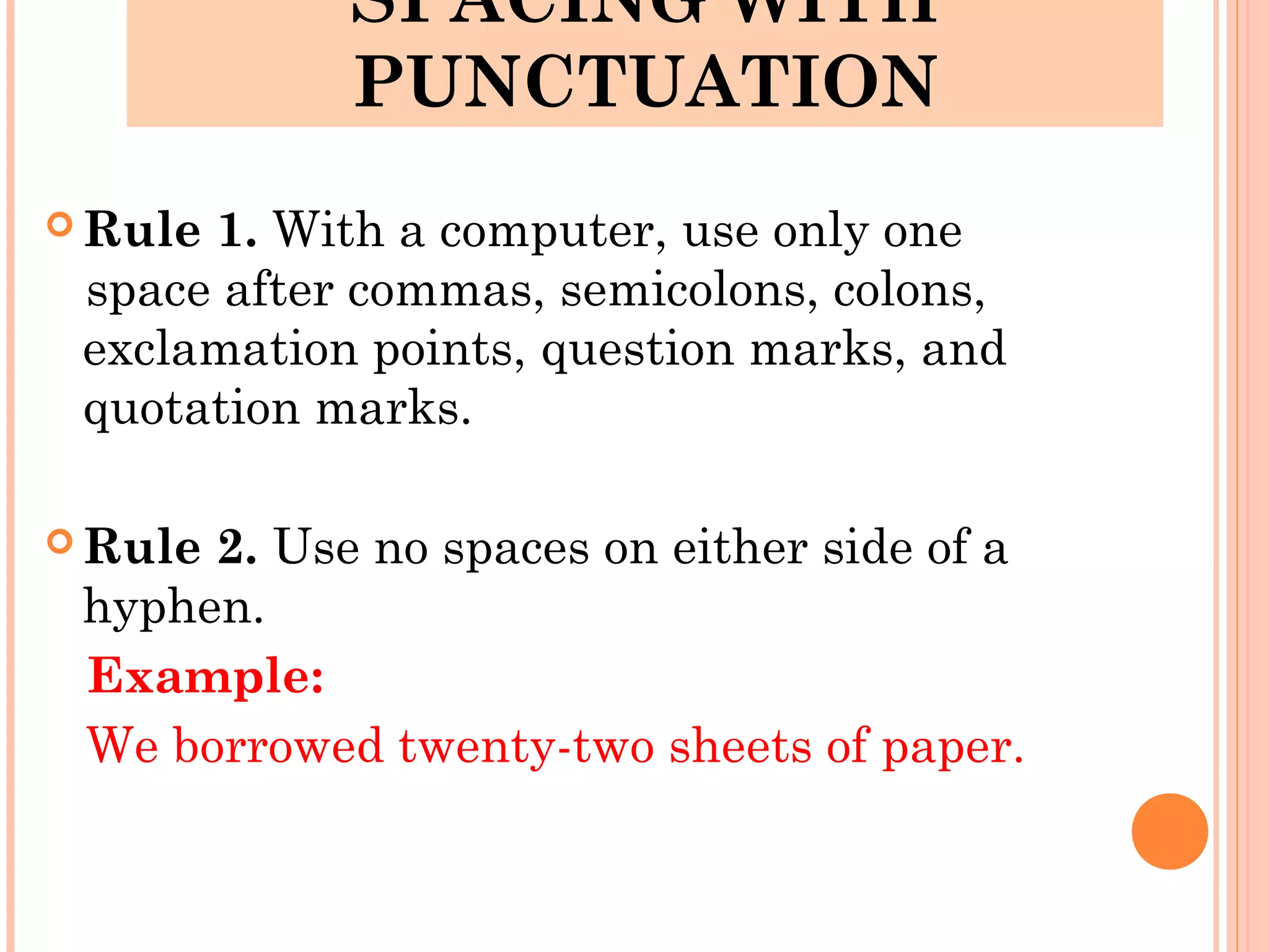 Punctuation | PPT