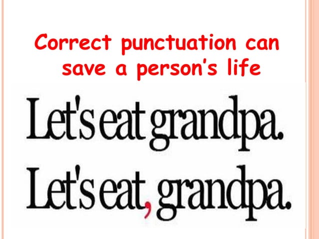 Punctuation | PPT