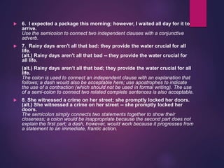 Punctuation Practice Work | PPTX