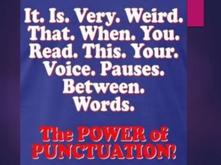Punctuation Practice Work | PPTX