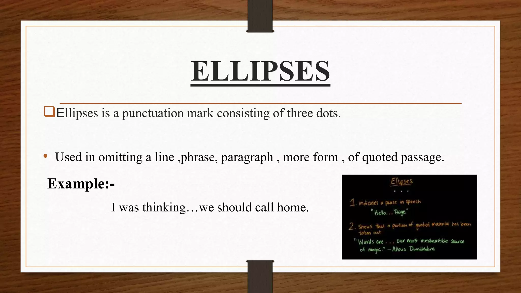 Punctuation | PPTX