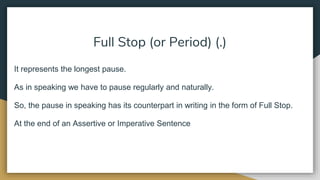 Punctuation | PPT