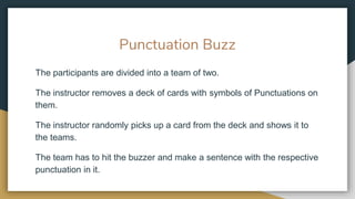 Punctuation | PPT