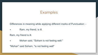 Punctuation | PPT
