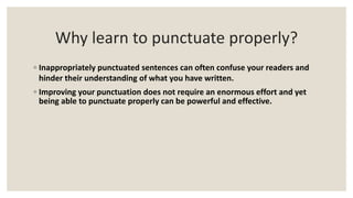 Punctuation | PPTX