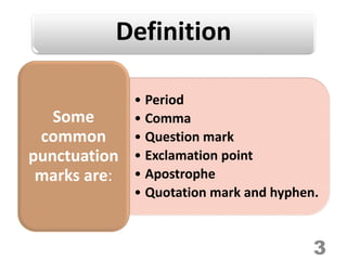 Punctuation | PDF