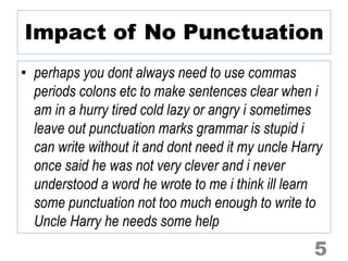 Punctuation | PDF