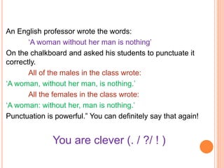 Punctuation Marks | PPTX