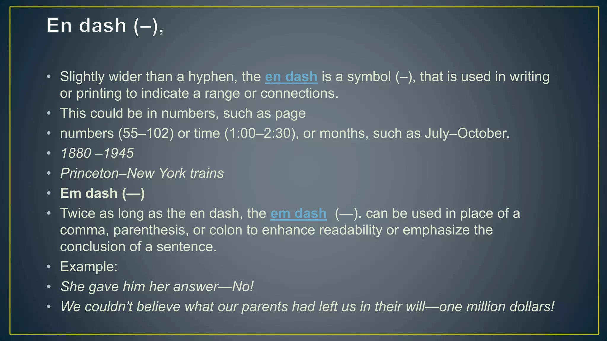 Punctuation Marks | PPTX