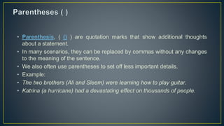 Punctuation Marks | PPTX