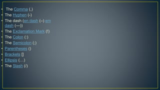 Punctuation Marks | PPTX