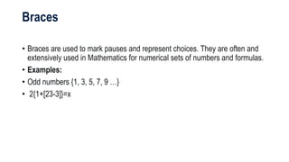 Punctuation for the benefit of graduate students | PPTX