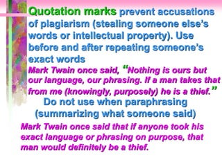Punctuation marks and its uses examples.ppt