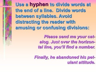 Punctuation marks and its uses examples.ppt